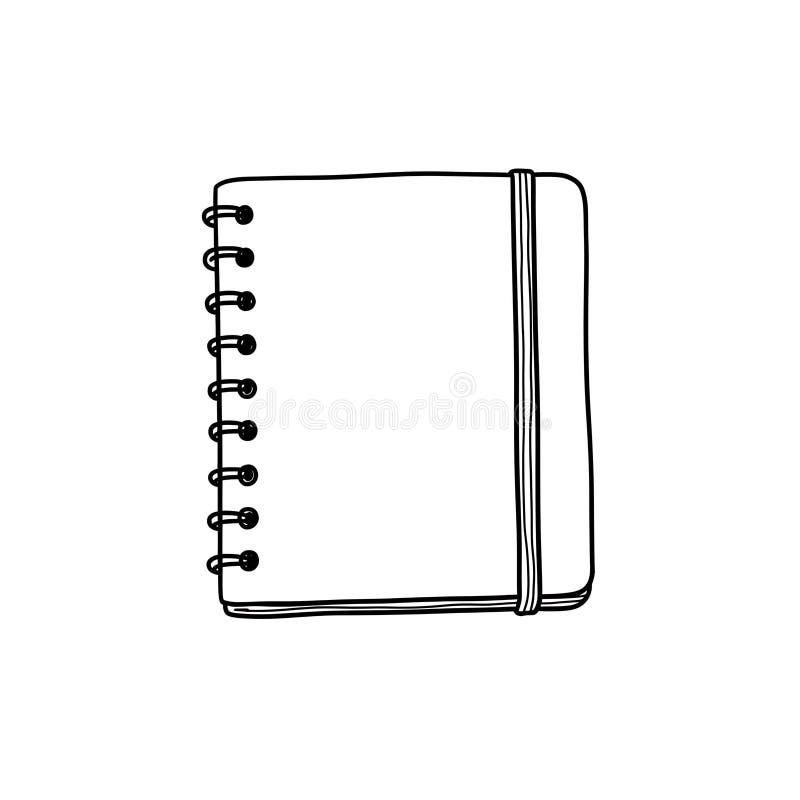 Spiral Notebook Illustration Stock Illustration - Illustration of ...