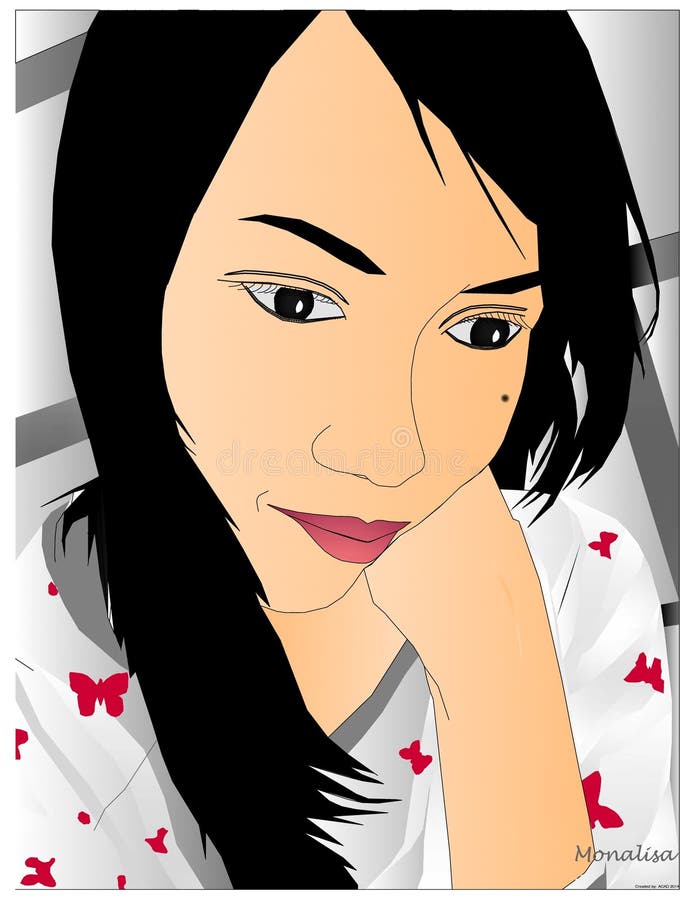 Simple Illustration of a Woman - Draw Using AutoCAD 2014 Stock ... Simple Illustration of a Woman - Draw Using AutoCAD 2014 Stock ...