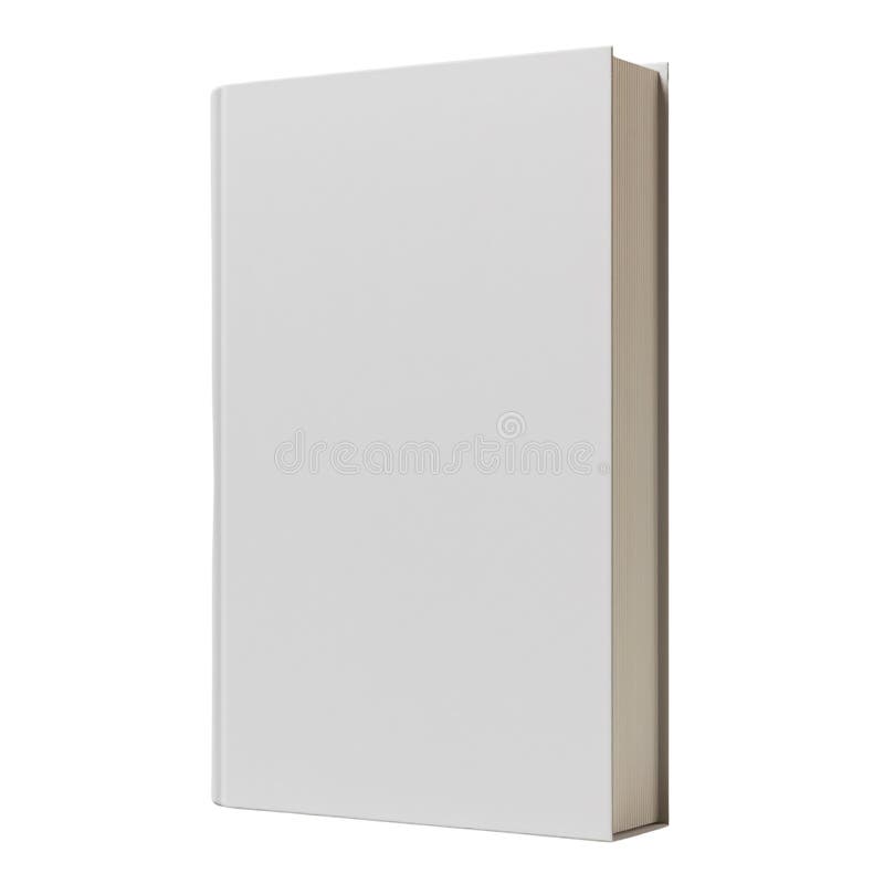 A Simple Image of a Blank White Book Cover Ready for Your Own Creative ...