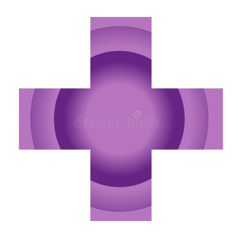 Purple Cross Picture. Image: 4127189