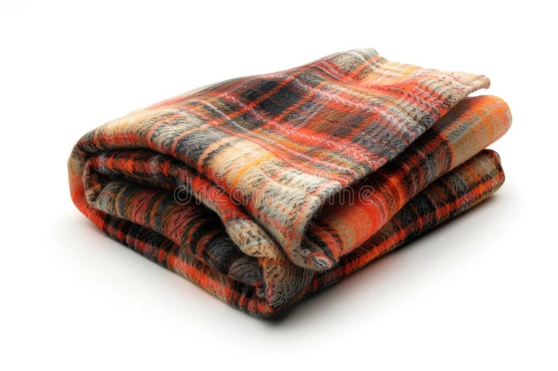 A Simple Image of Two Blankets Folded on Top of Each Other. Can Be Used ...
