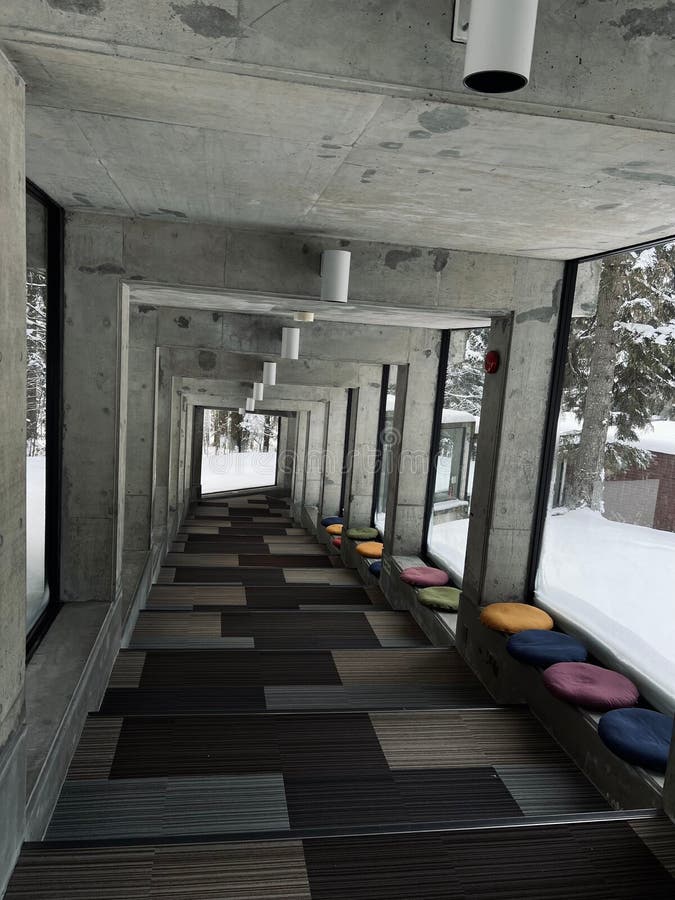 Simple yet Impressive Staircase Hallway Editorial Stock Image - Image of architecture, white ...