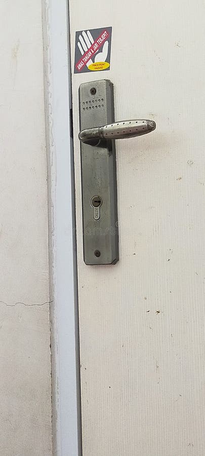 Simple and Inexpensive Door Handles for Simple Homes Stock Image ...