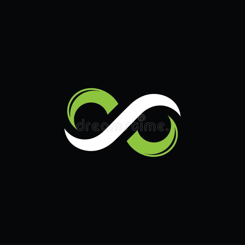 Simple Infinity Loop Logo Design Inspiration Stock Illustration ...