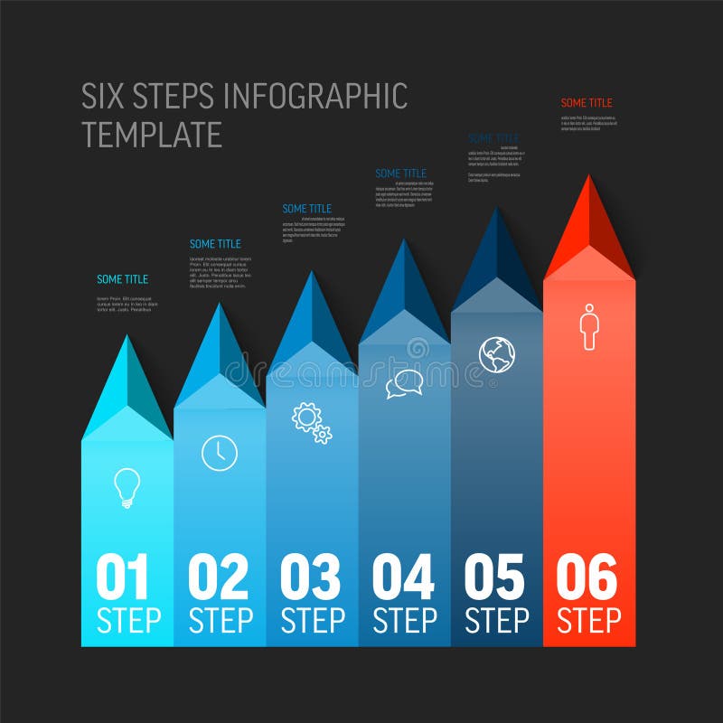 Six Steps Vertical Stock Illustrations – 427 Six Steps Vertical Stock ...