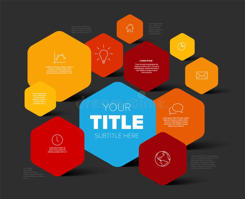 Progress Five Green To Red Steps Infographic Template Stock Vector ...