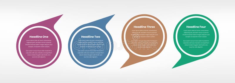 Simple Infographic Text Presentation in Single Quotation Mark Shape ...