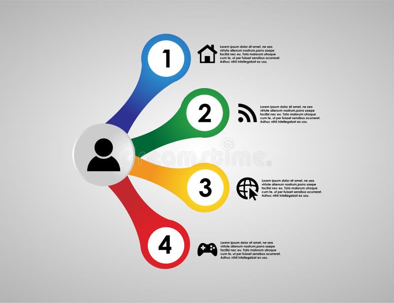 Simple infographic vector stock vector. Illustration of icon - 87657935