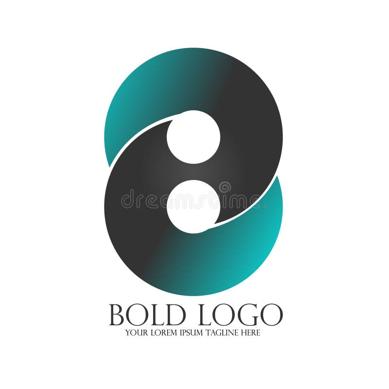 Simple Initial Letter B Logo Blue Fun Modern Stock Vector ...