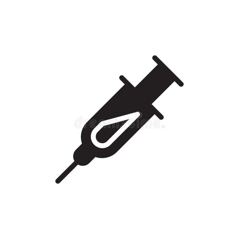 Simple injection stock vector. Illustration of cure - 209092487