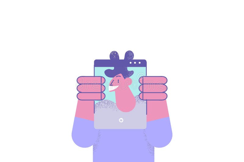 Simple and Intuitive Interface Concept Stock Vector - Illustration of ...