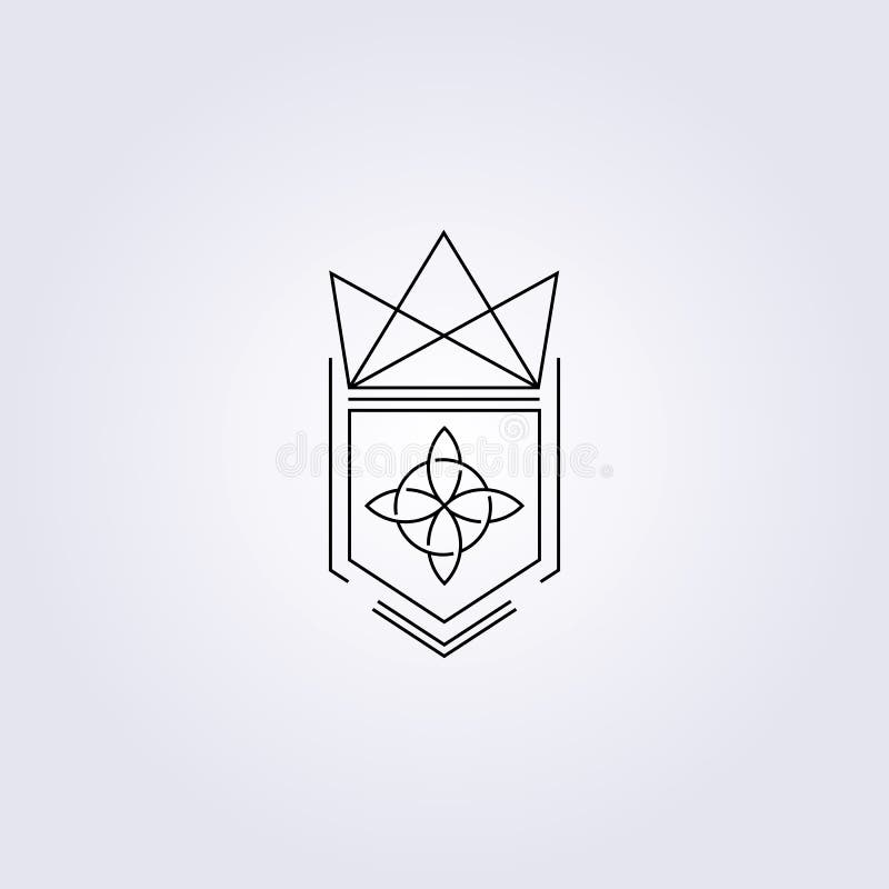 Simple Ireland Irish Celtic Symbol Icon Logo Vector Illustration Design ...