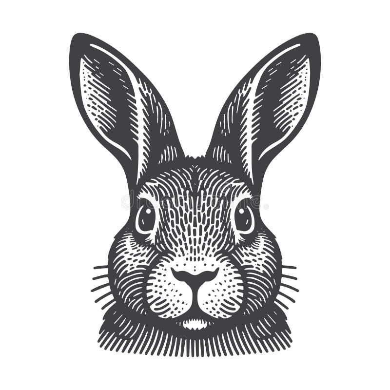 Vintage Jackrabbit Front Stock Illustrations – 7 Vintage Jackrabbit ...