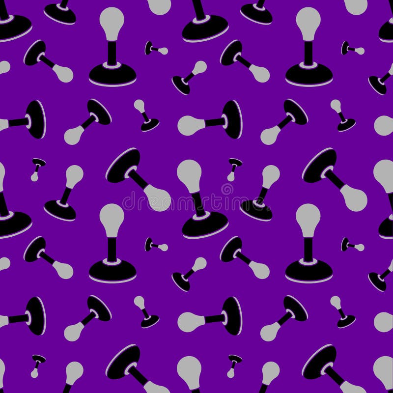 Joystick or Gamepad Pattern Illustartion Stock Vector - Illustration of ...