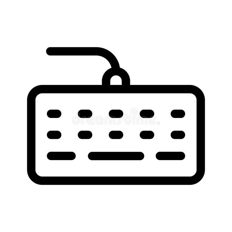 Keyboard Stock Illustration Illustration Of Device 340076737