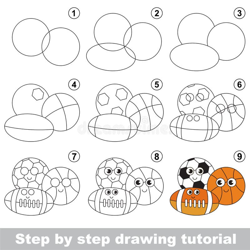 How To Draw Ball Stock Illustrations – 22 How To Draw Ball Stock ...