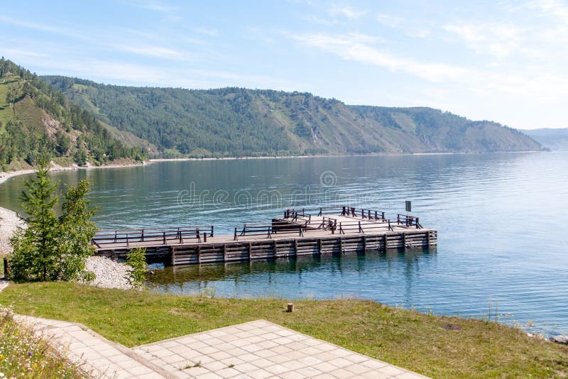 Simple Landscape of Green Grass and Blue Sky Stock Photo - Image of ...