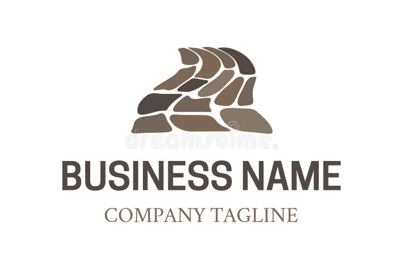 Landscaping and Pavement Logo Stock Illustration - Illustration of ...