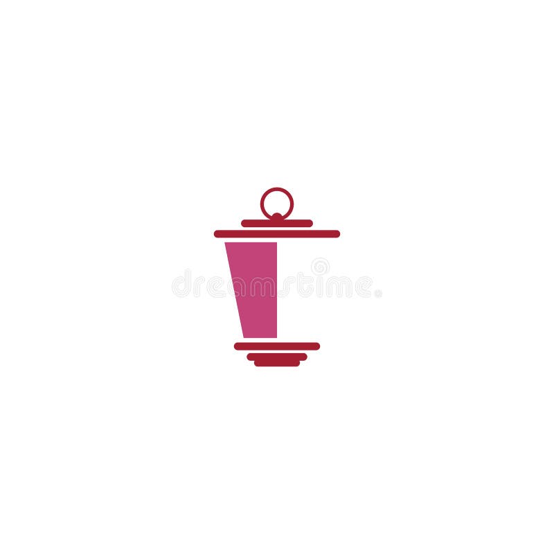 Simple Lantern Icon Logo Design Vector Template Illustration Stock ...