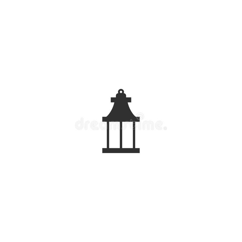 Simple lantern vector stock vector. Illustration of arabian - 204343967