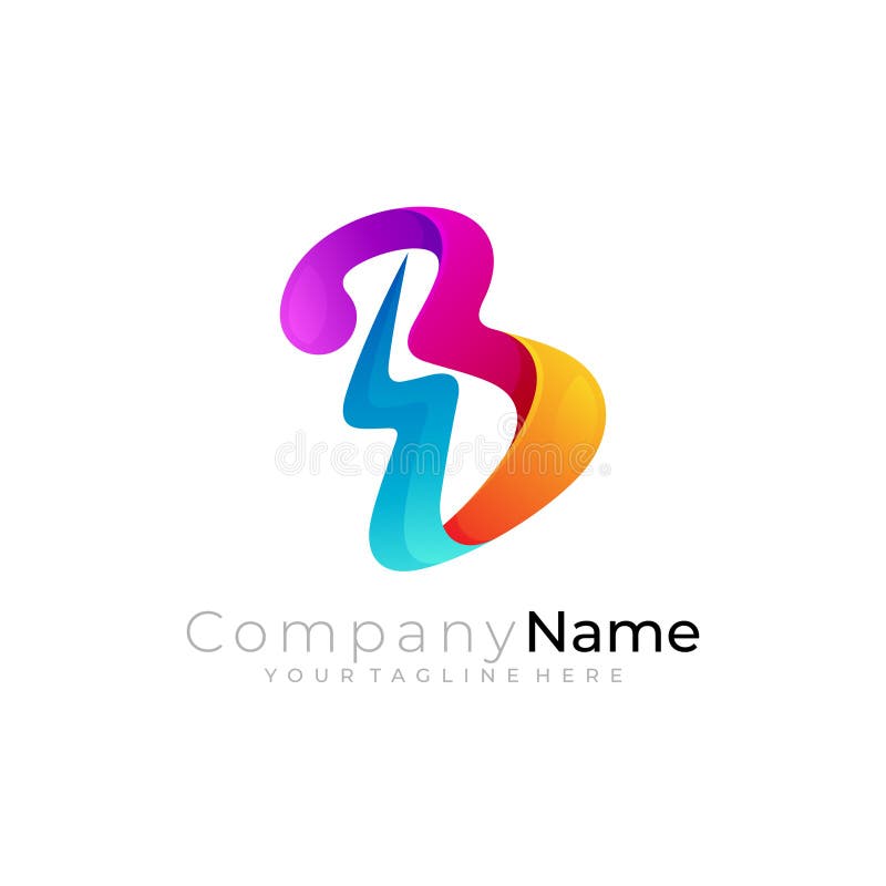 Alphabet Thunder Logo Concept Stock Illustrations – 1,770 Alphabet ...