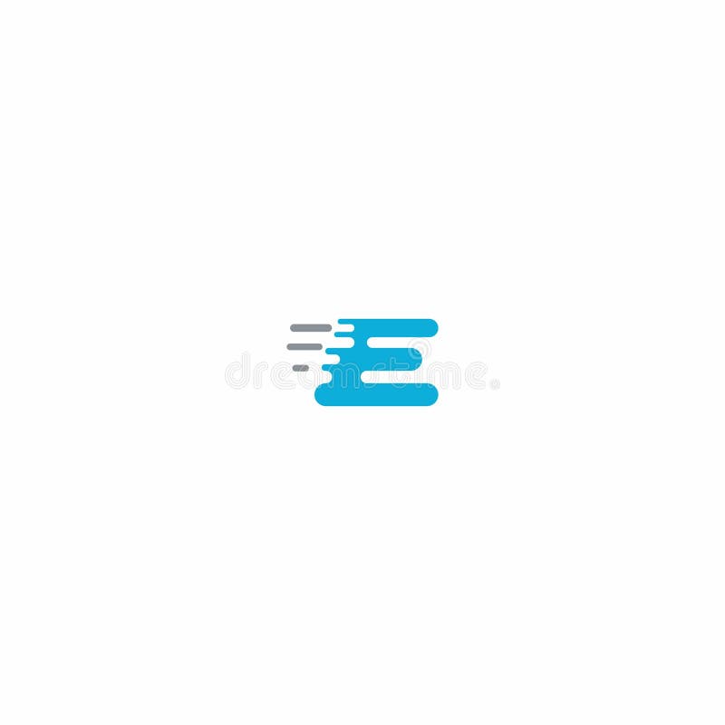Simple Letter E Logo Design Stock Vector - Illustration of icon ...