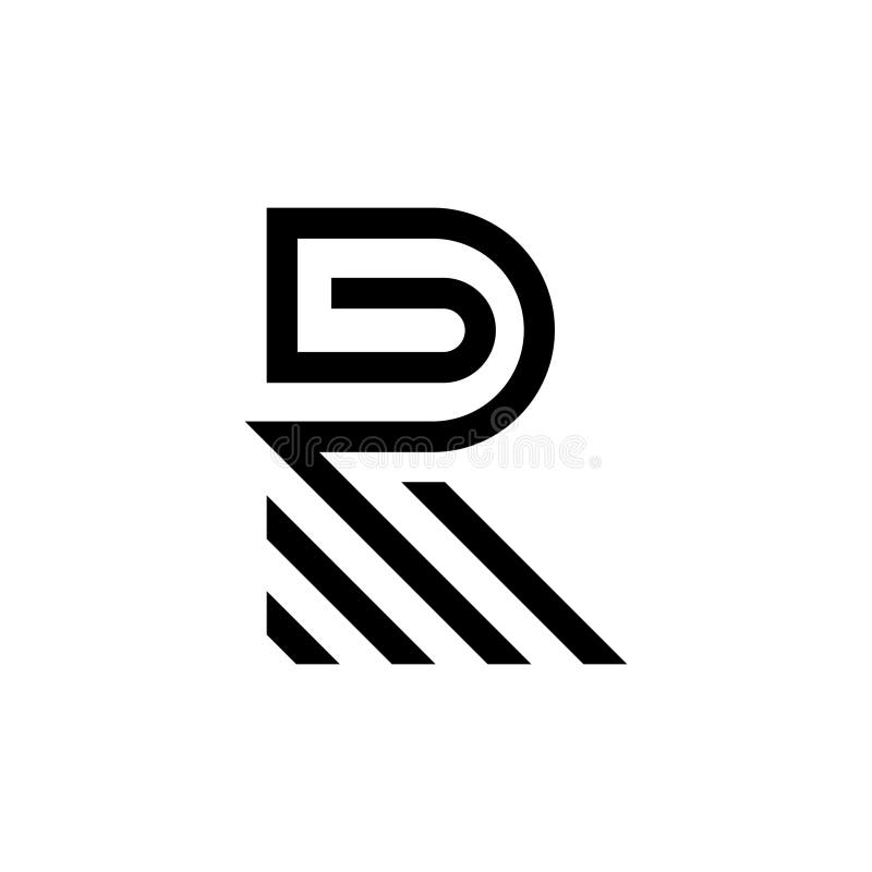 Elegant Letter R Logo Stock Illustrations – 7,337 Elegant Letter R Logo ...