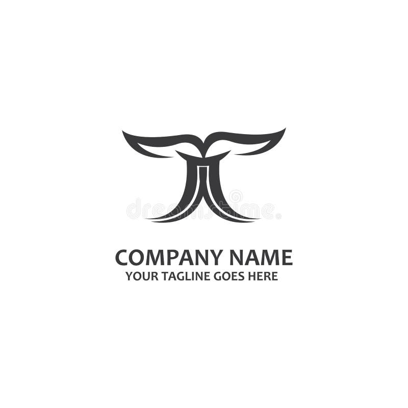 Simple Letter T Vector Logo Stock Vector - Illustration of brand ...