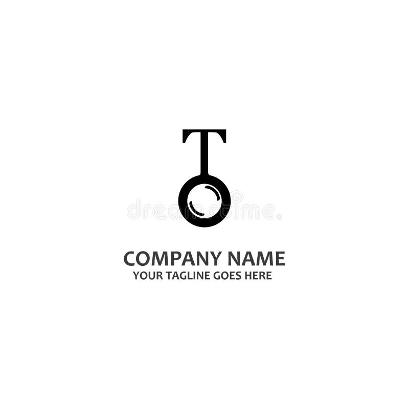Simple Letter T Vector Logo Stock Vector - Illustration of business ...