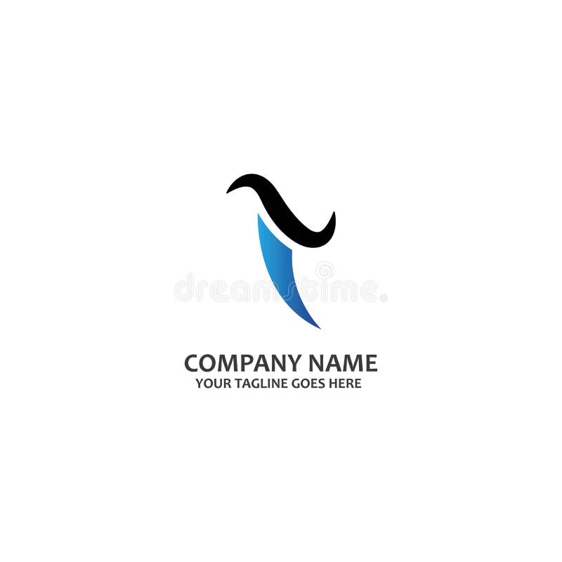 Simple Letter T Vector Logo Stock Illustration - Illustration of icon ...