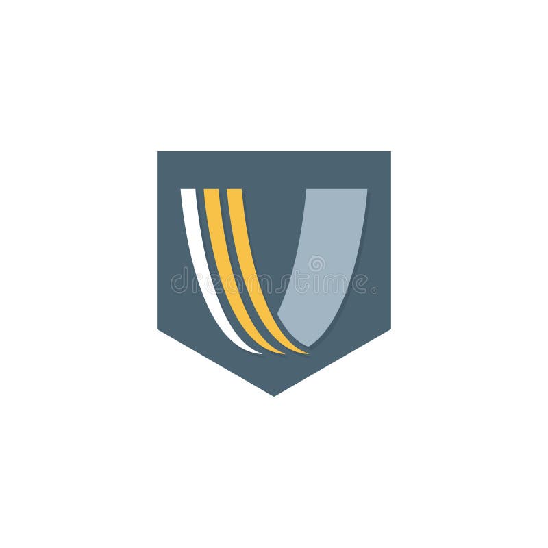 Simple Letter V App Logo Icon Design Template Stock Vector ...