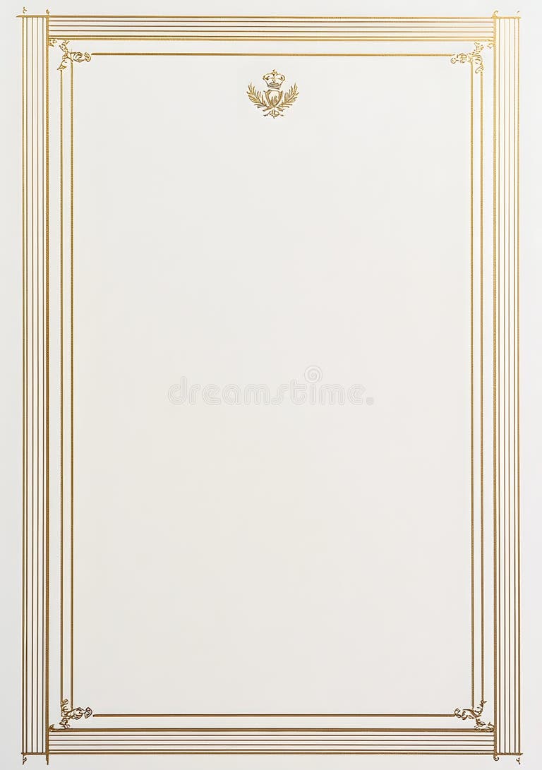 Letterhead Border Frame Stock Illustrations – 1,963 Letterhead Border ...
