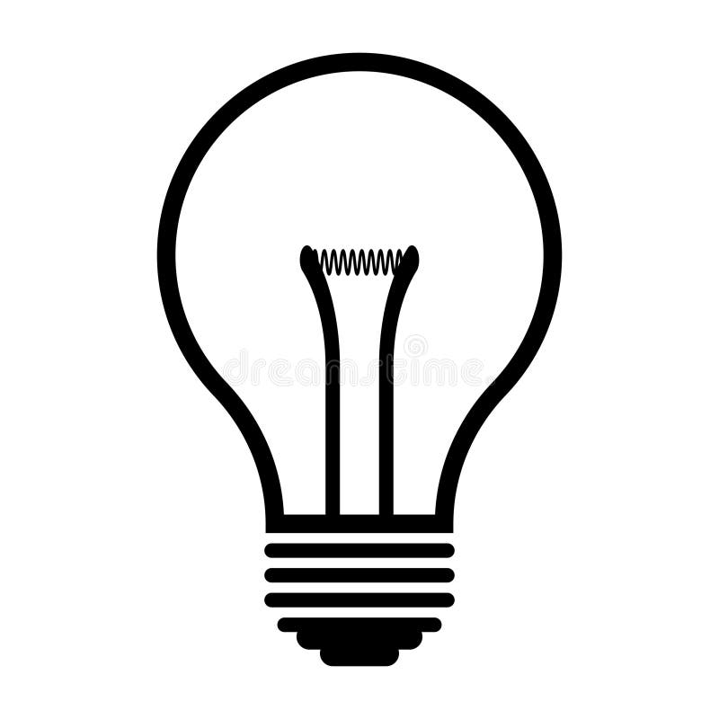 Light Bulb Outline Stock Illustrations – 69,741 Light Bulb Outline ...