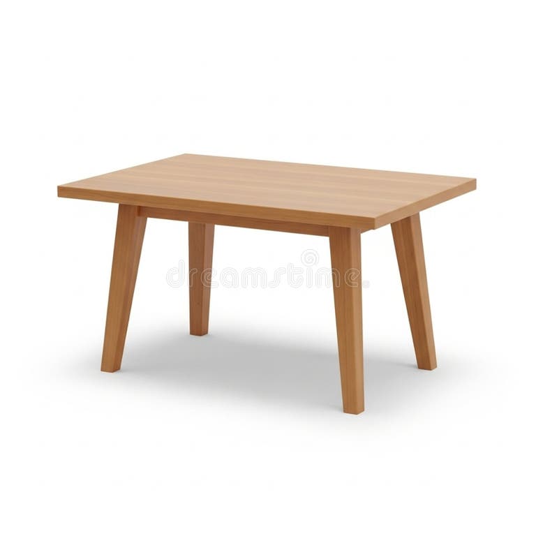 Simple Wooden Dining Table Stock Illustrations – 27,919 Simple Wooden ...