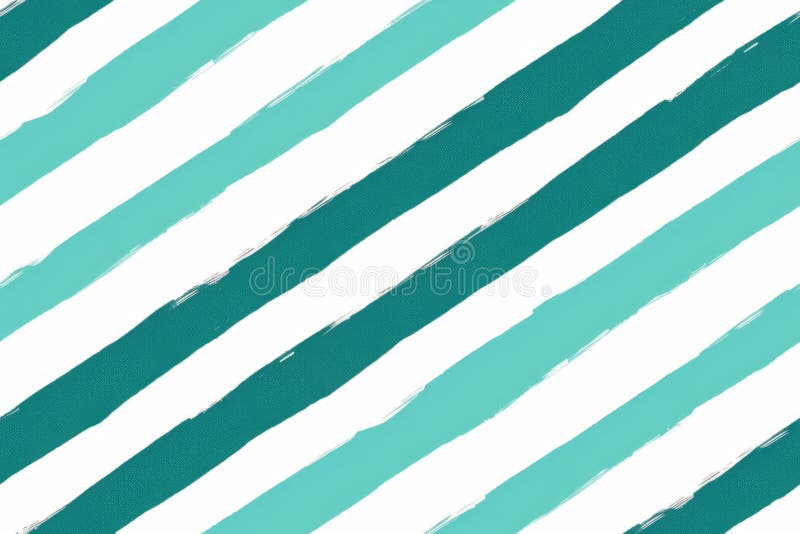Simple Light Green and Dark Teal Diagonal Stripes Pattern on White ...