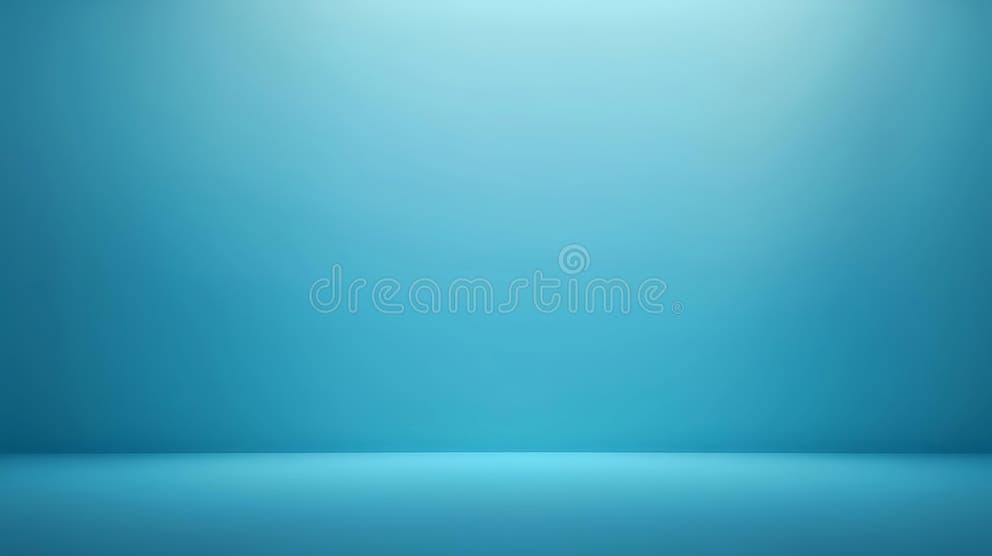 Simple Light To Dark Blue Smooth Gradient Limbo Blank Background Visual ...