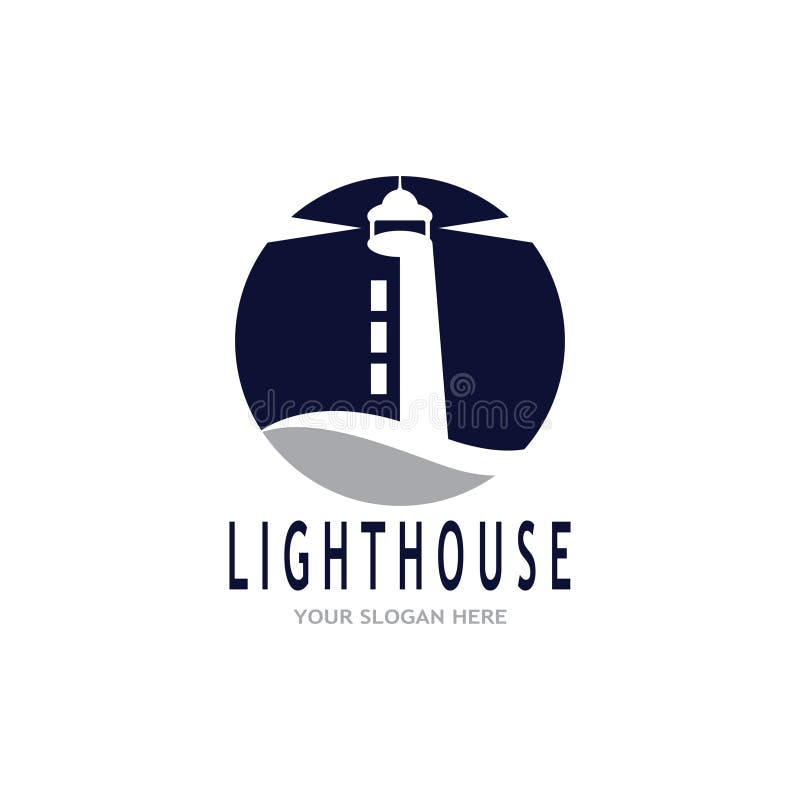 Simple Lighthouse Icon Sign Logo Stock Vector - Illustration of sign ...