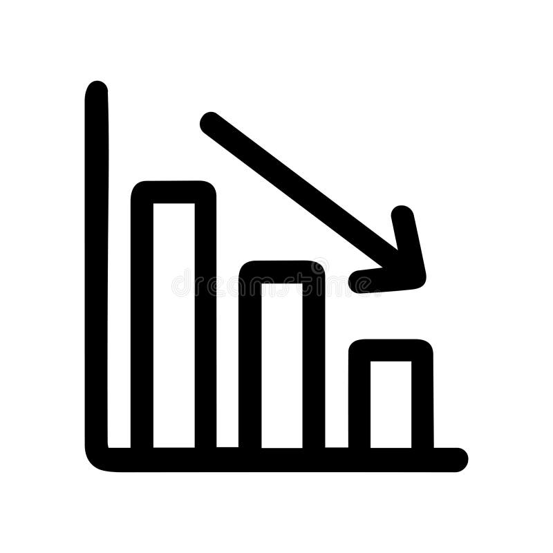 Decrease Chart Stock Illustrations – 27,451 Decrease Chart Stock ...
