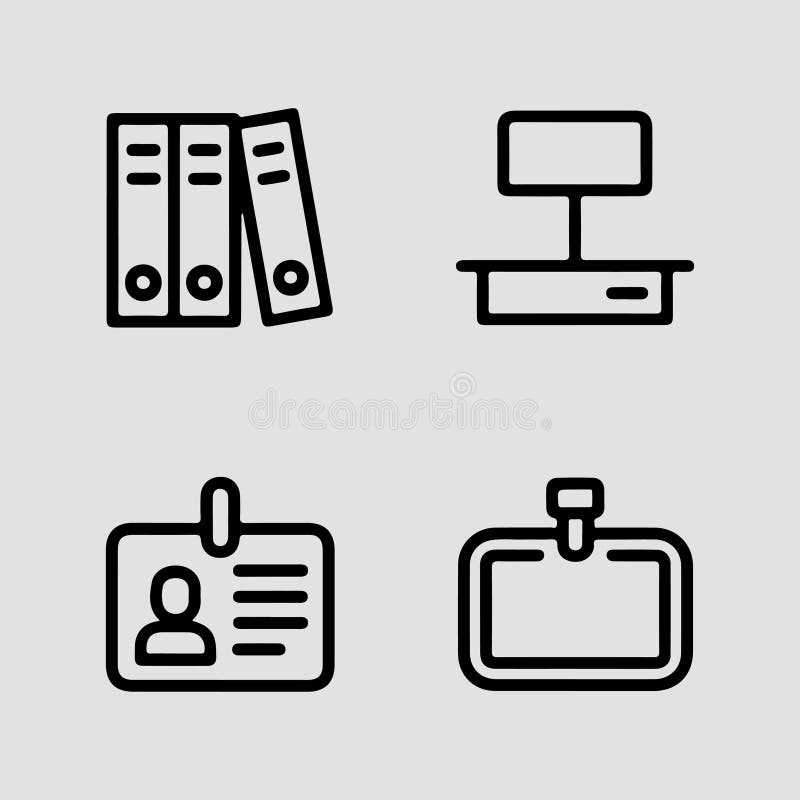 Everyday Workplace Essentials Stock Illustrations – 66 Everyday ...