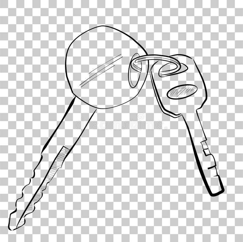 Sketch of a Motorcycle Isolated Stock Vector - Illustration of ...