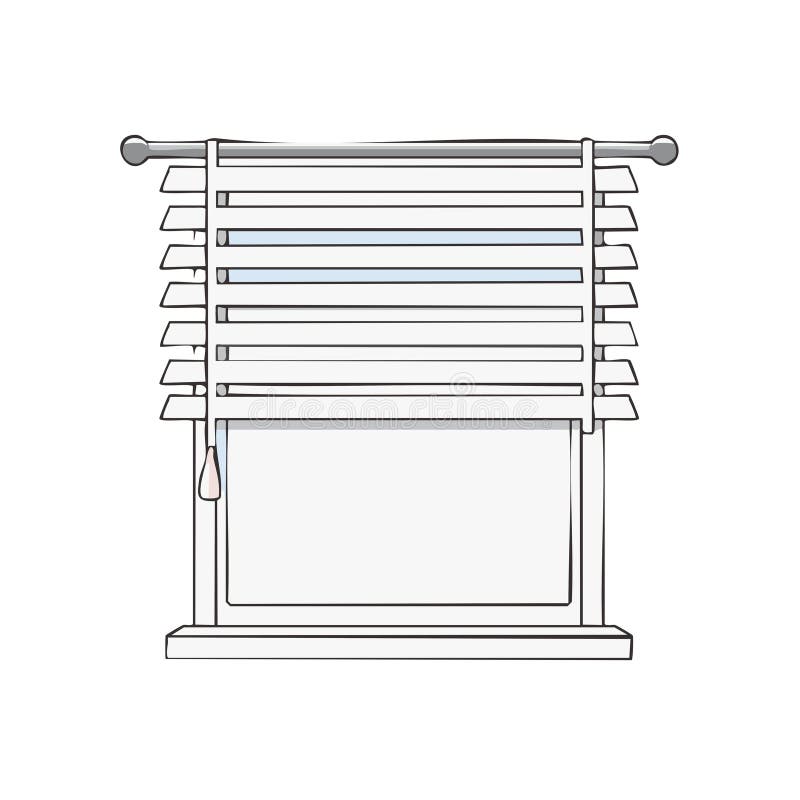 Simple Window Blinds Stock Illustrations – 3,333 Simple Window Blinds ...