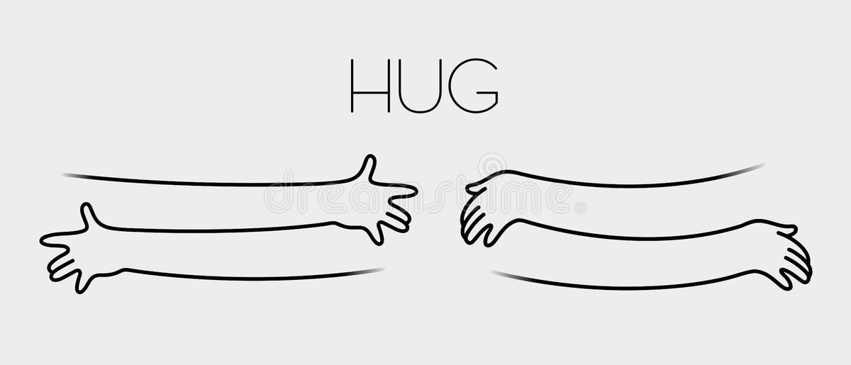Hug Drawing Stock Illustrations – 20,994 Hug Drawing Stock ...