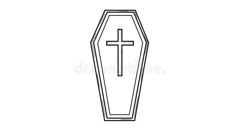 Coffin Drawing Stock Illustrations – 2,193 Coffin Drawing Stock ...