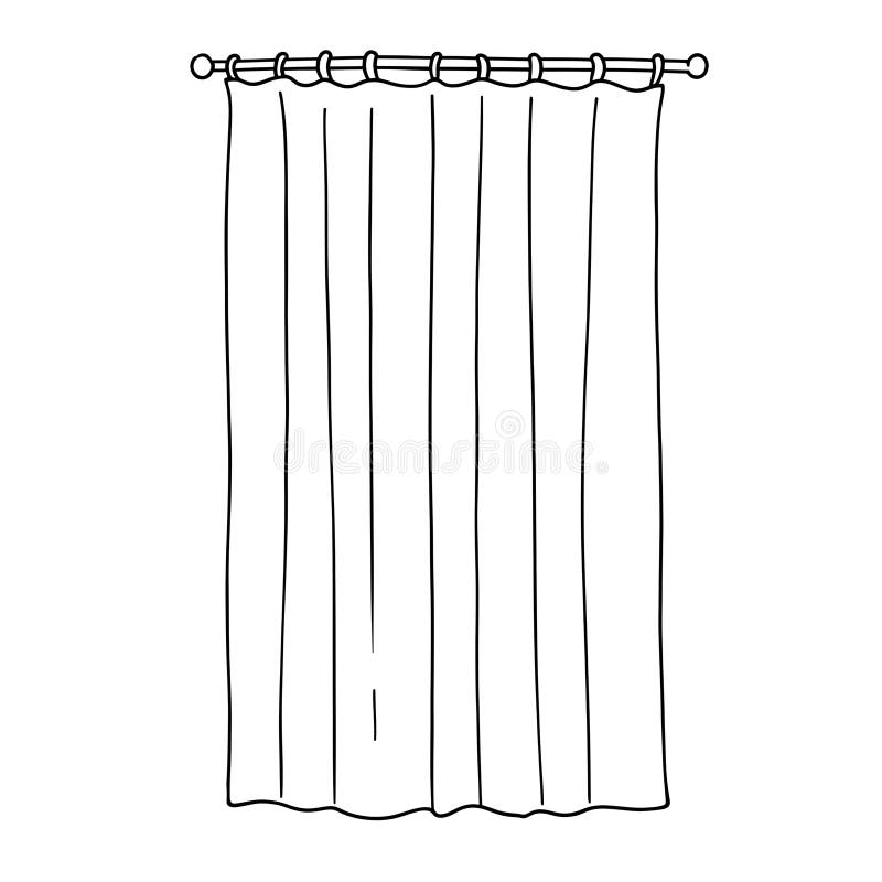 Simple Curtain Stock Illustrations – 50,509 Simple Curtain Stock ...