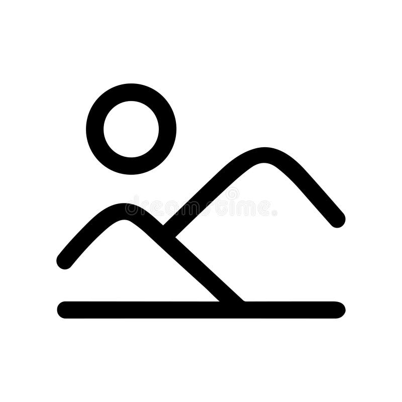 Minimalistic Mountain View Stock Illustrations – 956 Minimalistic ...