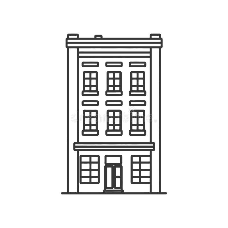 AI-Generated Building Illustration Stock Vector - Illustration of ...