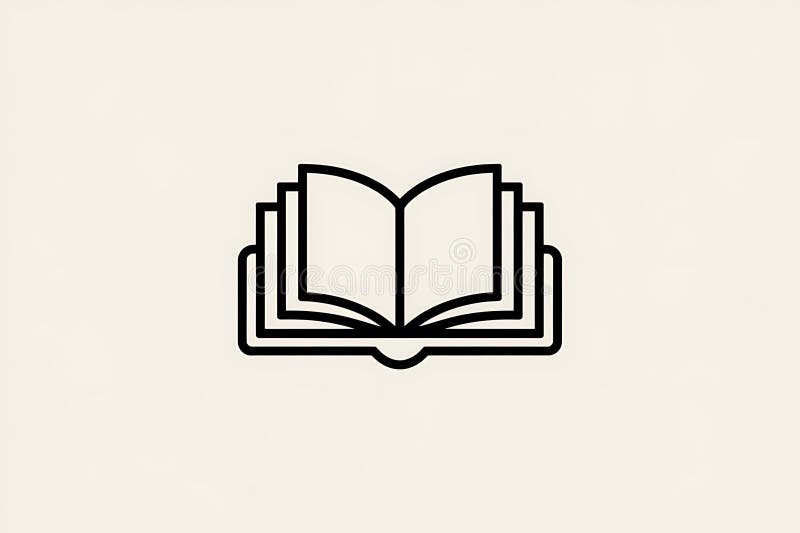 Open Book Icon Reading, Knowledge, Library, Education, Literature Stock ...