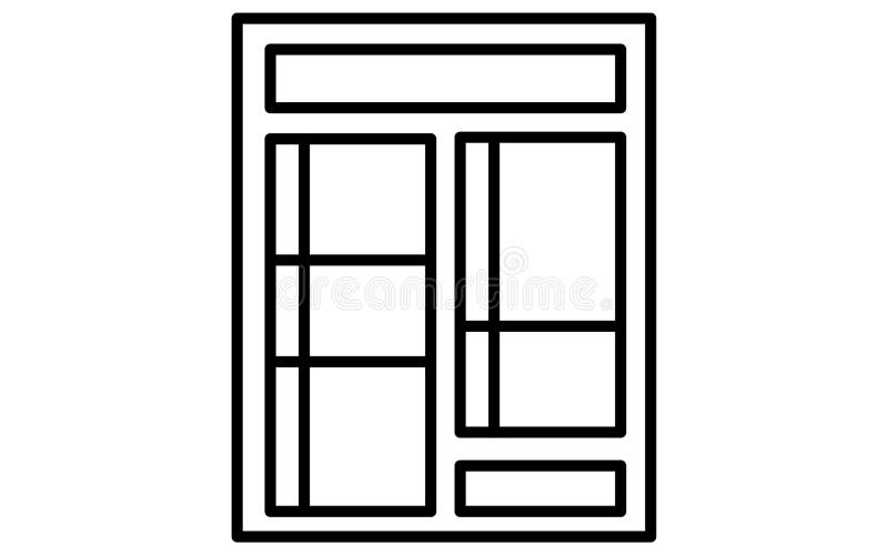 Simple Line Drawing Icon of a Tax Return and Pointing Tax Accountants ...