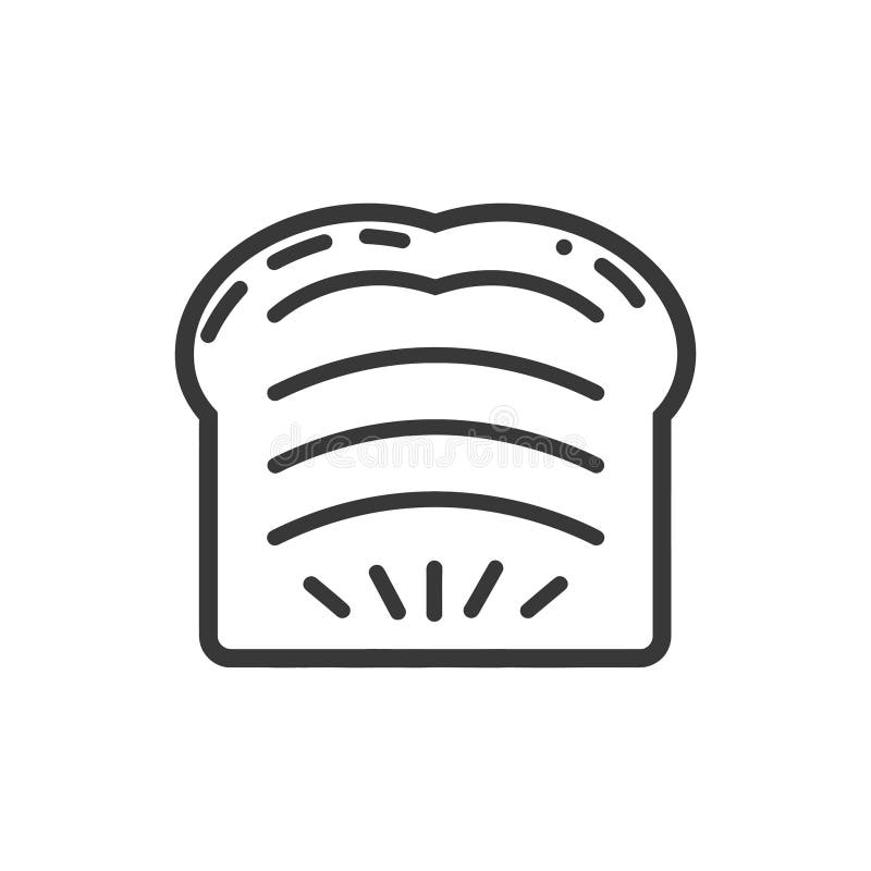 AI-Generated Toast Icon stock vector. Illustration of snack - 369930851
