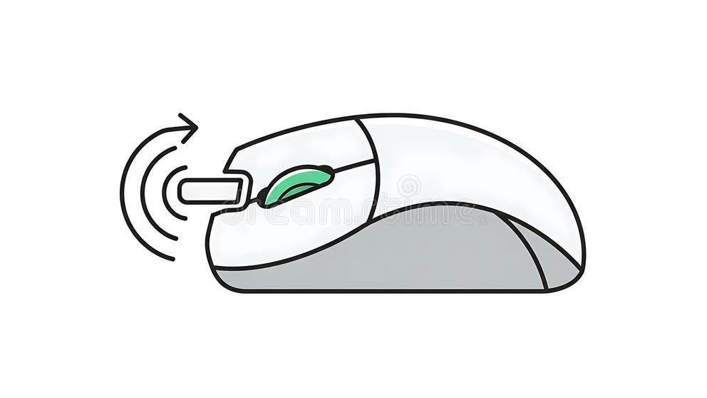 Simple Wireless Mouse Stock Illustrations – 3,352 Simple Wireless Mouse ...